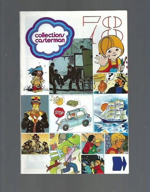 CATALOGUE 1978 ÉDITIONS Casterman Collections . Tintin / Pratt / Tardi ...