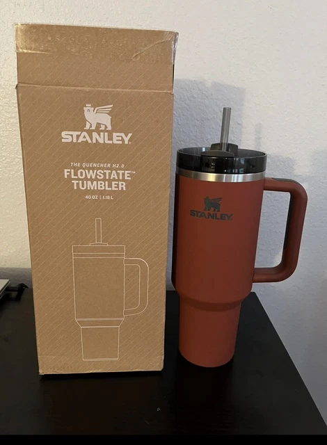 STANLEY ADVENTURE QUENCHER Flowstate 40 oz H2.0 - RED RUST (New) $80.00 ...