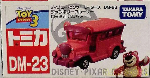 TAKARA TOMY TOMICA Disney Pixar Motors DM-23 Jamboree Cruiser Lotso Hug Bear EUR 152,71 ...