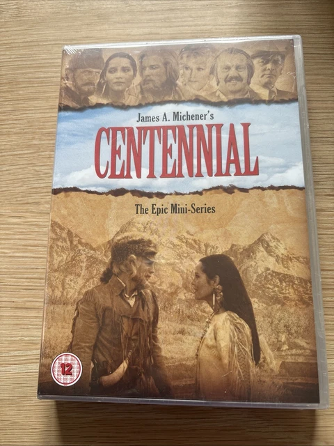 CENTENNIAL THE COMPLETE Series DVD Richard Chamberlain 6 Disc Box Set ...