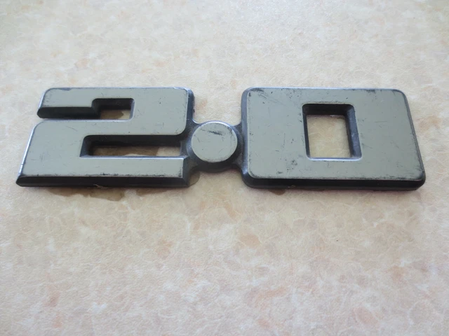 ORIGINAL FORD 2.0 litre car badge / emblem - - - - ---- $30.00 ...