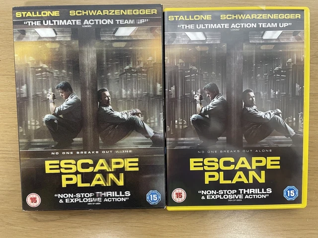 ESCAPE PLAN [DVD] Lenticular cover. Sylvester Stallone, Arnold ...