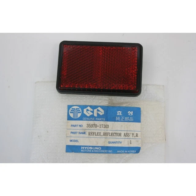 RÉFLECTEUR DISPOSITIF CATADIOPTRIQUE Reflector Hyosung Karion 125 EUR ...