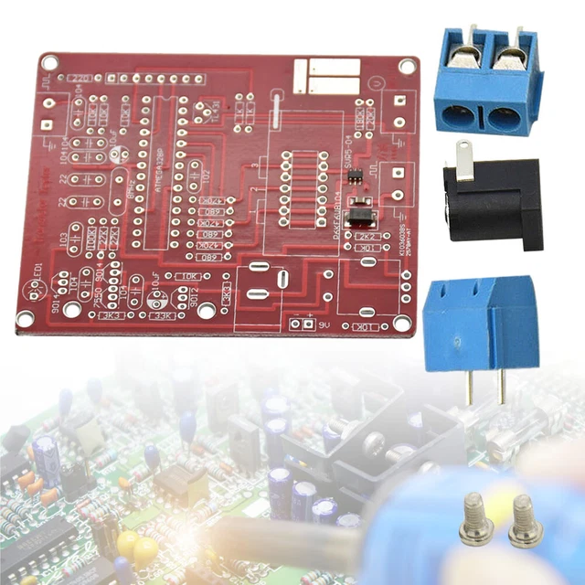 GM328 TRANSISTOR TESTER Diode Cap ESR Volt Freq Meter Frequency Tester ...