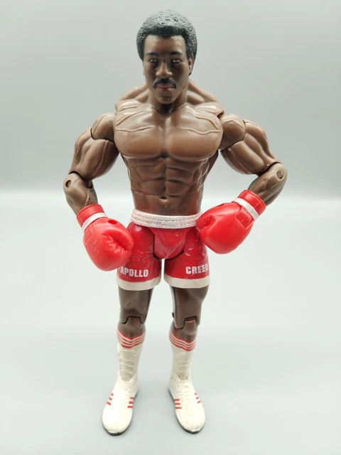 JAKKS ROCKY FIGURE - Apollo Creed Red Shorts - See Description £50.00 ...