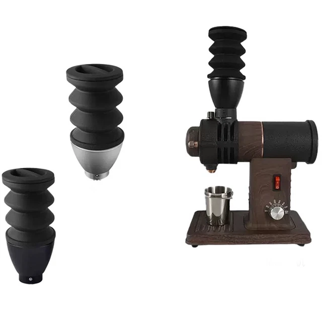 COFFEE BEAN GRINDER with Single Dose and Bellows Cleaner Compact Design ...