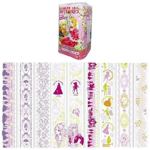 LADY OSCAR ROSE Versailles Bandai Toilet Paper Roll X9 Japan Riyoko ...