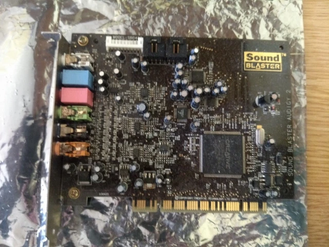 SOUND BLASTER AUDIGY 2 Model SB0400 £10.00 - PicClick UK