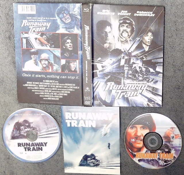 BLU-RAY / DVD RUNAWAY TRAIN Limited Mediabook custom Twilight Time ...