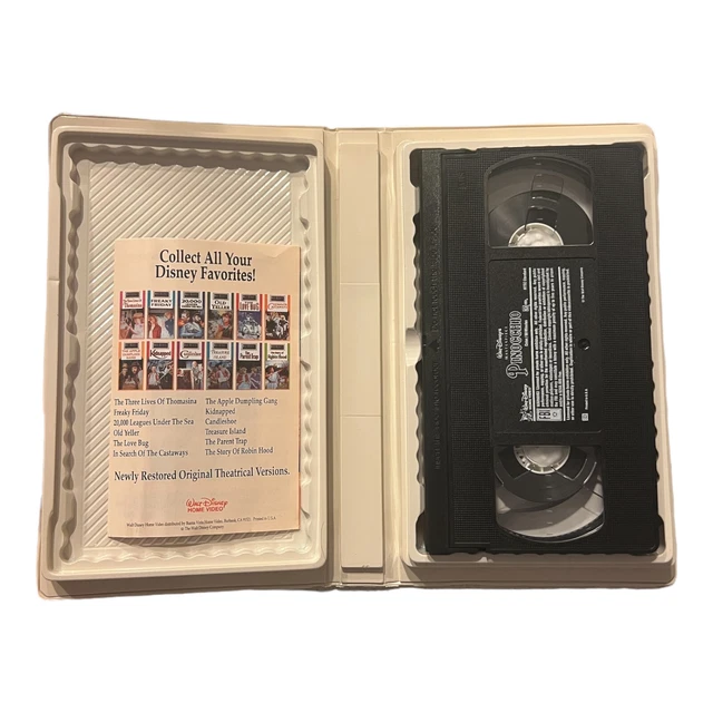 DISNEY “PINOCCHIO” VHS Walt Disney Masterpiece Home Video Vintage £4.94 ...