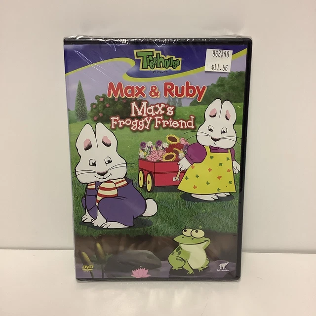 MAX AND RUBY: Max's Froggy Friends DVD Treehouse 6 Episodes New Sealed ...