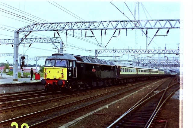 35MM RAILWAY COLOUR Negative Class 47 705 at Crewe £1.95 - PicClick UK