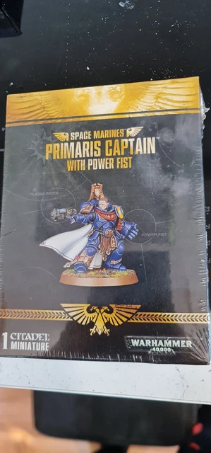 WARHAMMER 40000 40K Primaris Space Marine captain power fist ltd ...