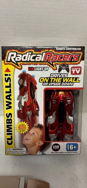 RADICAL RACERS REMOTE Controlled Wall-Climbing Car - As Seen on TV Blue ...