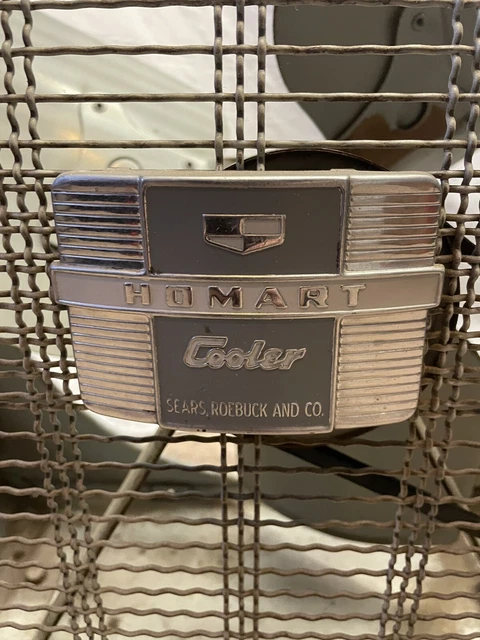 VTG SEARS ROEBUCK Homart Cooler Industrial 2 Speed Fan WORKING $275.50 ...