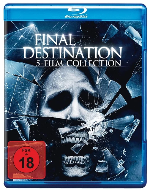 FINAL DESTINATION 1-5 (Blu-ray) Daniel Roebuck Kristen Cloke Steven ...