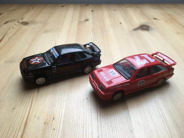 SCALEXTRIC FORD SIERRA Cosworth RS500 Texaco & Shell Liveries FREE UK ...