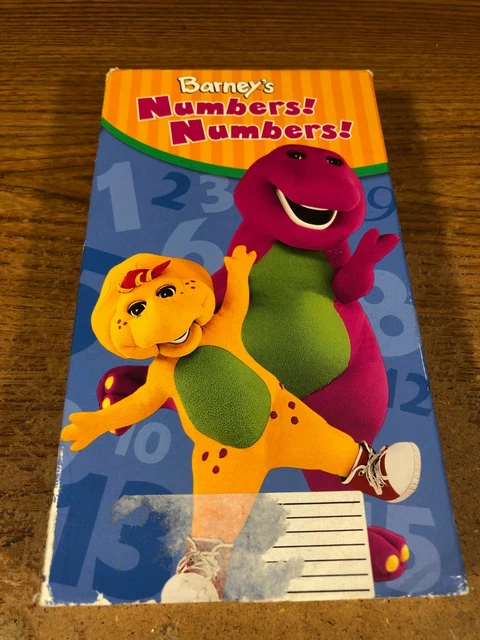 BARNEY NUMBERS! NUMBERS! VHS VCR Video Tape Movie Used Barney £4.82 ...
