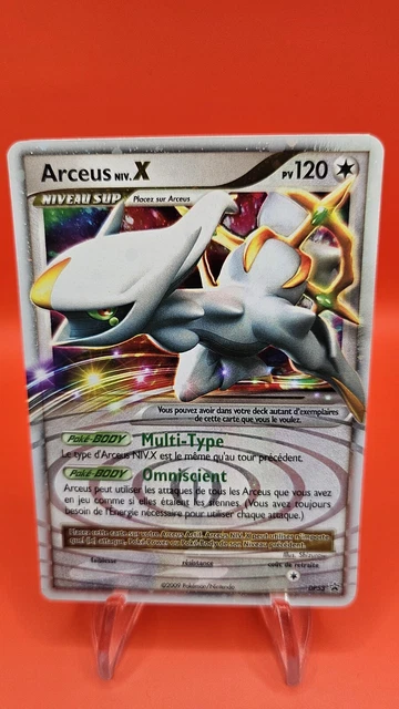 ARCEUS DP53 CARTE Pokemon Niv X ULTRA RARE 2009 EUR 26,90 - PicClick FR