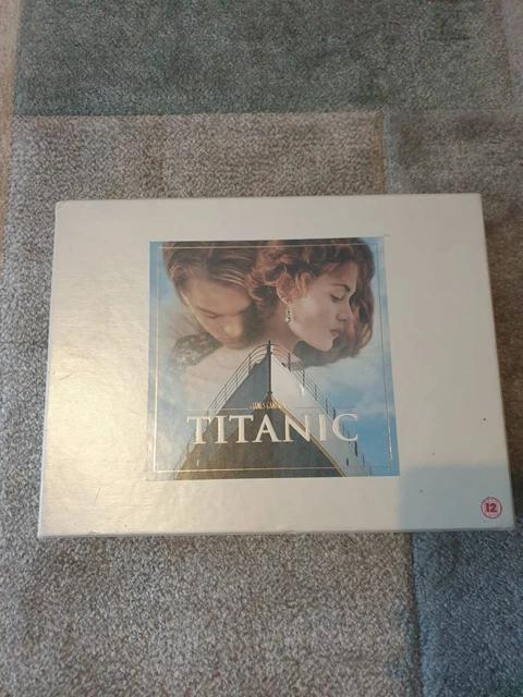 THE TITANIC WIDE Screen Collectors Edition VHS Set Prints Booklet ...