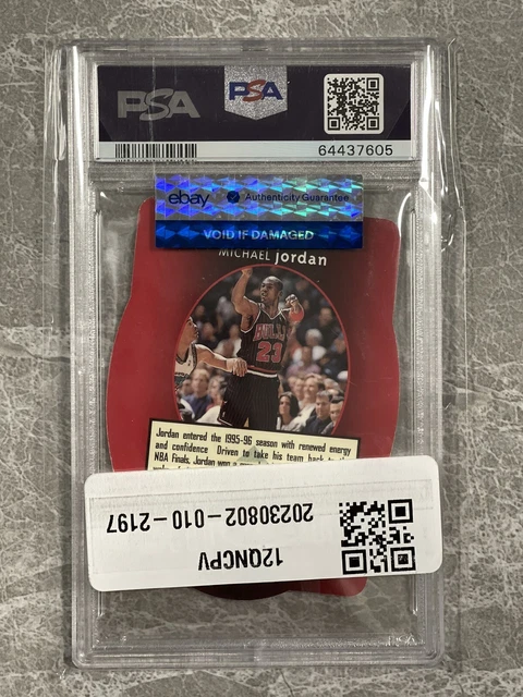 1996 SPX #8 Michael Jordan Gold PSA 8 $269.99 - PicClick AU