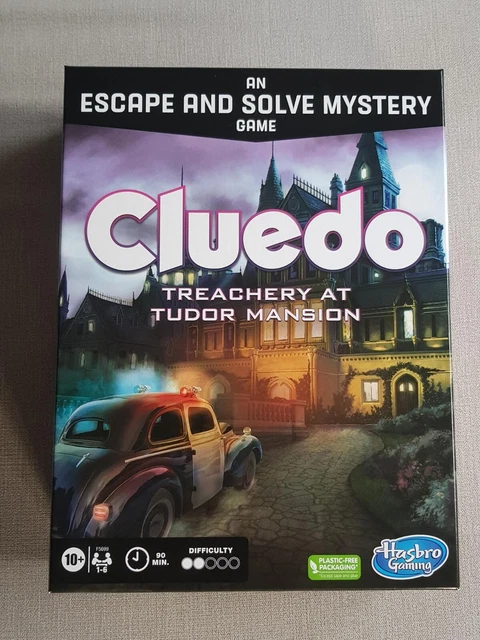 CLUEDO - TREACHERY At Tudor Mansion - An Escape And Solve Mystery ...