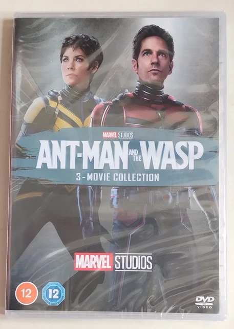 ANT-MAN AND THE Wasp 3 Movie Collection DVD New Sealed £9.99 - PicClick UK