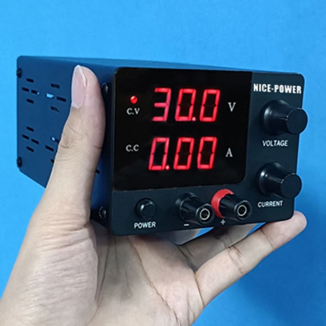 BLOC D'ALIMENTATION DE laboratoire affichage DEL pr cis pour projets lectr EUR 104,35 - PicClick FR