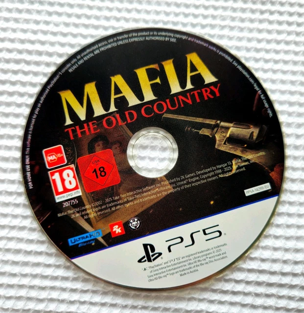 MAFIA: THE OLD Country (PS5) *Disc Only* £26.68 - PicClick UK