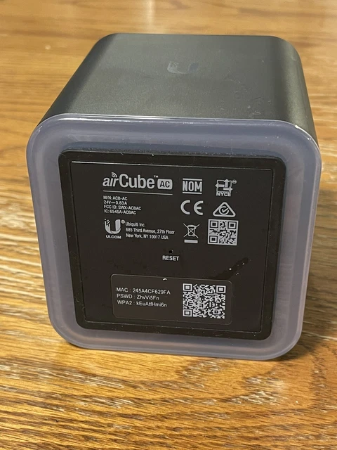 UBIQUITI AIRCUBE-AC ACB-AC Wireless Access Point Wi-Fi Used Tested ...