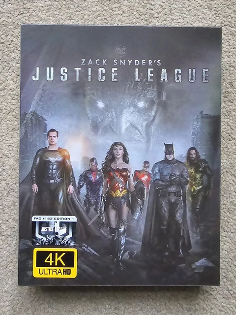 ZACK SNYDER'S JUSTICE League 4K Ultra Hd Filmarena Fac #163 E1 Blu-Ray Steelbook EUR 110,88 ...