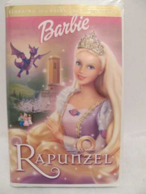 VHS BARBIE AS Rapunzel (VHS, 2002) EUR 10,28 - PicClick IT