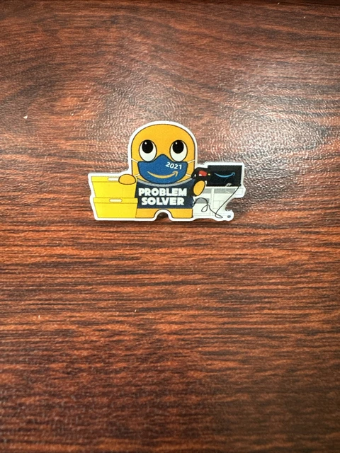 RARE AMAZON PROBLEM Solver 2021 Pin - Limited Edition Collector's Item ...