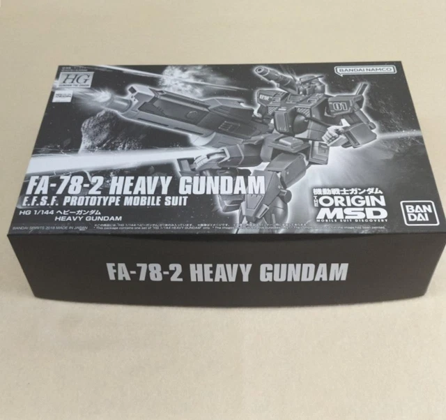 PLASTIC MODEL MODEL Number Heavy Gundam Fa 78 2 Bandai Itt47 £152.06 ...