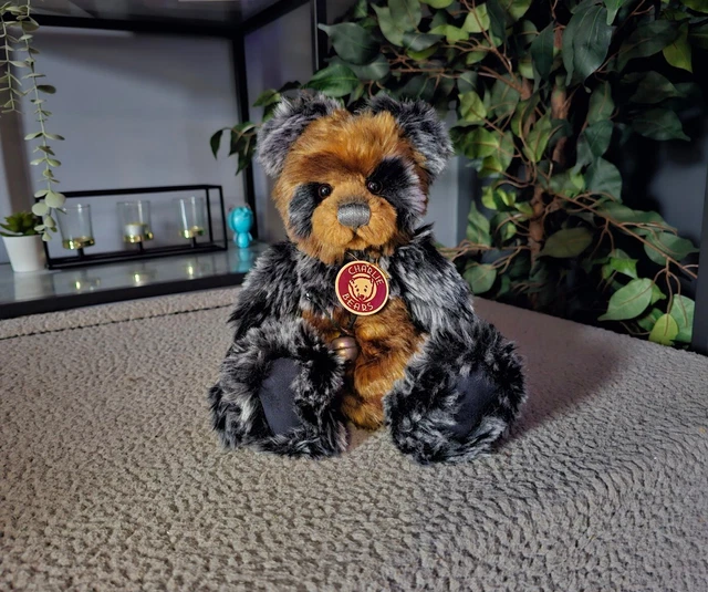 CHARLIE BEARS HARRIS Teddy Bear With Swing Labels - Retired £59.99 ...