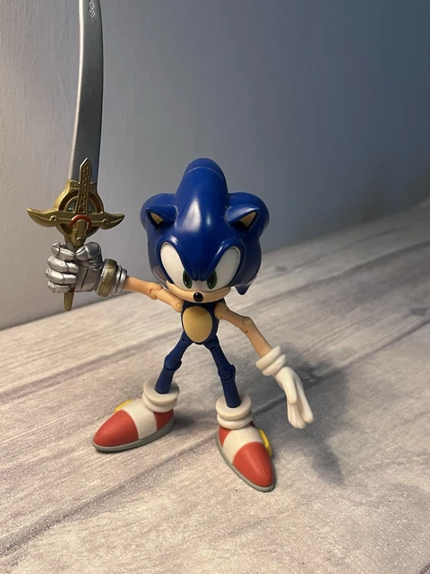 SONIC AND THE Black Knight Sonic the Hedgehog Action Figure [With Sword ...