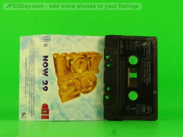 VARIOUS ARTISTS NOW THAT'S WHAT I CALL MUSIC 29 (CASSETTE ONE ONLY ...