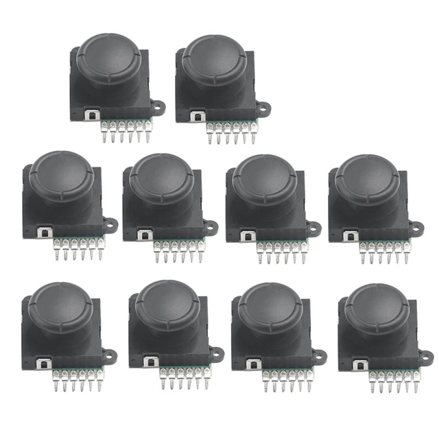 POTENTIOMÈTRES DE JOYSTICK Analogique 3D 10 Pièces pour Switch NS ...