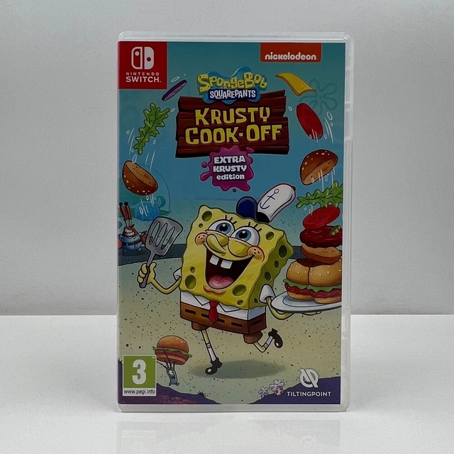 SPONGEBOB SQUAREPANTS KRUSTY Cook Off Extra Crusty Edition - Switch ...