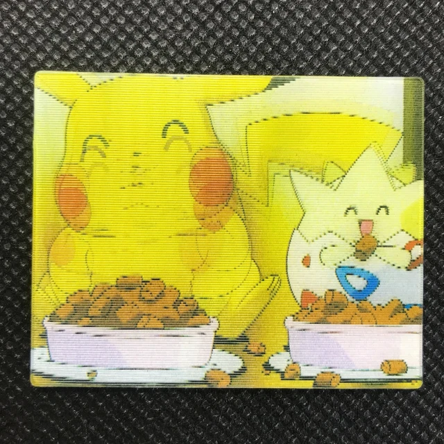 PIKACHU TOGEPI POKÉMON Super change card Made in Japan Pocket Monster ...