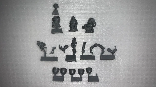 WARHAMMER 30K / 40k Forge World Horus Heresy Space Marine Tank Crew ...