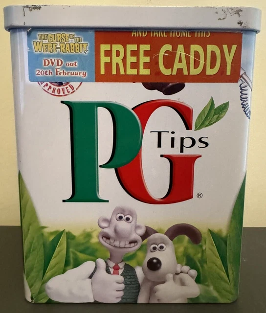 PG TIPS - Wallace & Gromit Limited Edition Caddy - The Tea-Stor-Matic ...