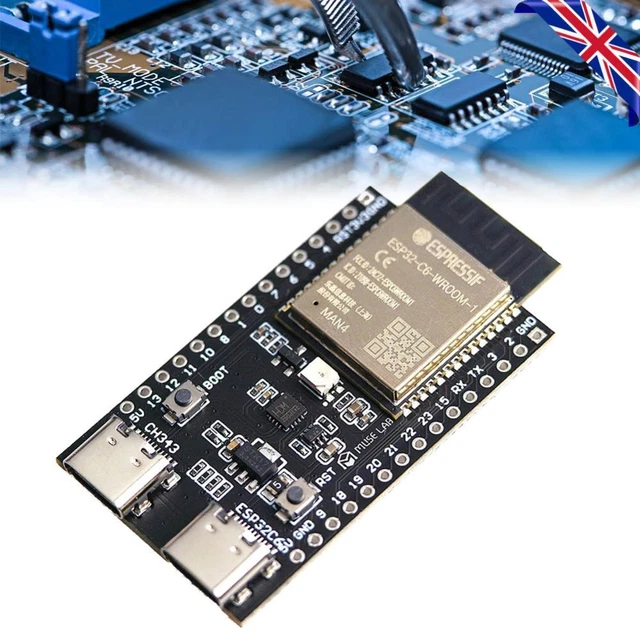 Esp32 C6 Minimum System Board Risc V Esp32 C6 Wroom 1 Core Board 512kb