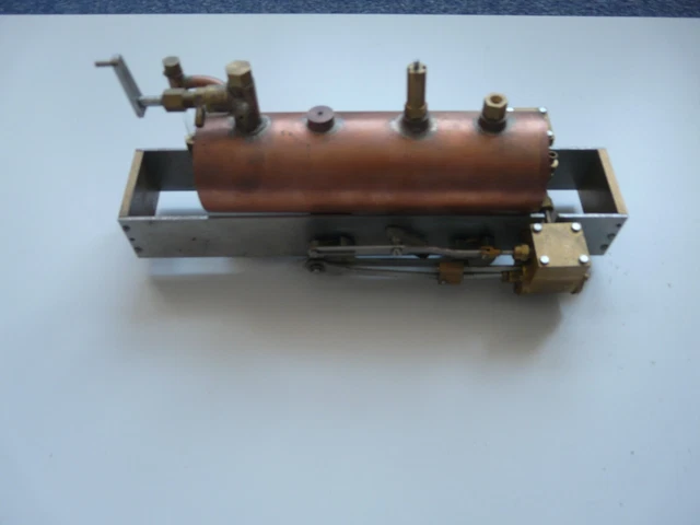 16MM SCALE LIVE Steam Locomotive Roundhouse Early Lady Anne Garden ...