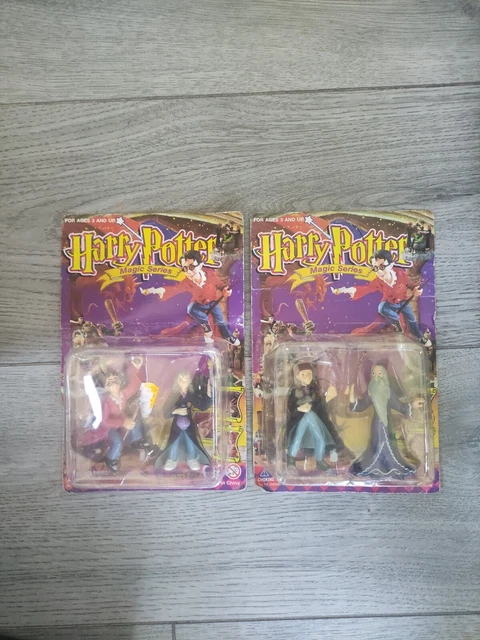 RARE BOOTLEG HARRY Potter Magic Series Figurines Harry Hagrid Vintage ...