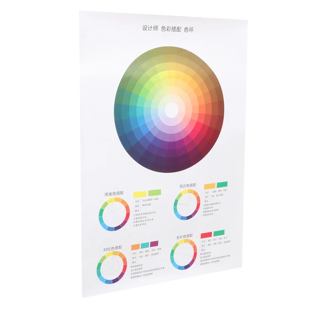 COLOR RECOGNIZE WHEEL Color Wheel Chart Color Identify Chart Color ...