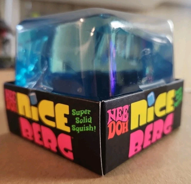 NEEDOH NICE BERG Blue XL Giant Nee Doh Niceberg Solid Squish £29.79 ...