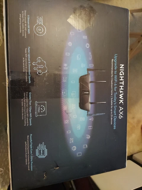 NETGEAR - NIGHTHAWK AX5400 Dual-Band Wi-Fi 6 Router - Black $42.50 ...