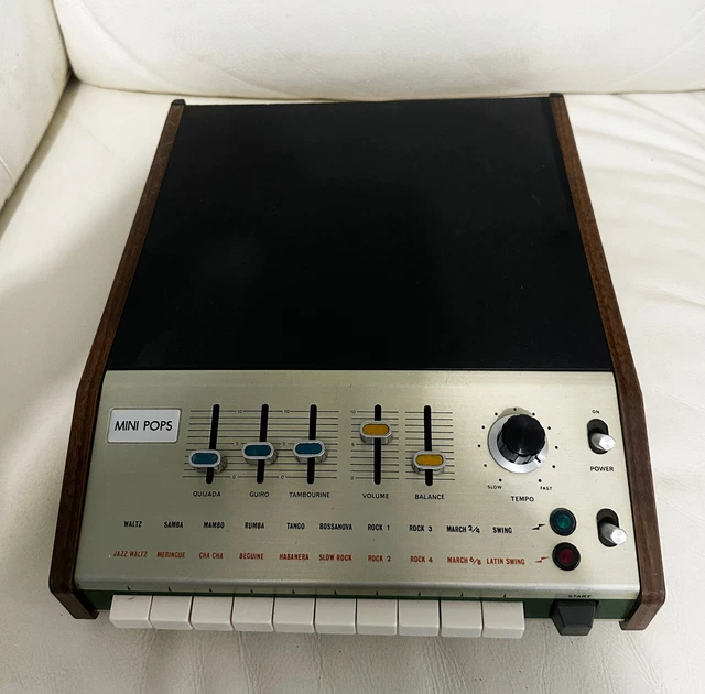 KEIO KORG MINIPOPS MP-7 vintage drum machine mini-pops mp7 £950.00 ...