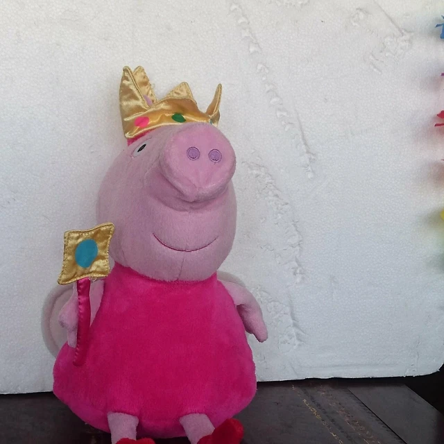 PEPPA PIG PLUSH fairy princess toy 10" £3.50 - PicClick UK